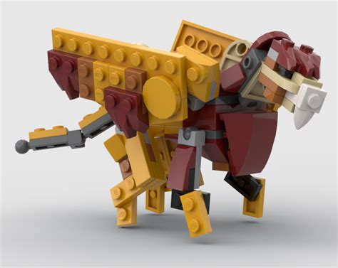 Lego Moc 31112 Gryphoon By Ddommark Rebrickable Build With Lego