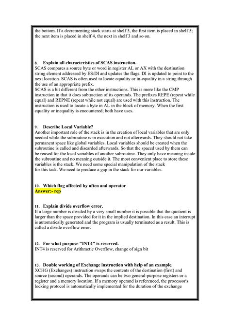 Solution Assembly Language Studypool