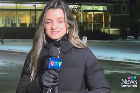 Canadian Journalist Almost Faint Live On Tv Izzso News Travels Fast