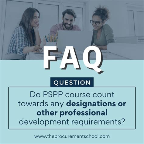 The Pspp Counts As 100 Education Hours For The Cppb And Cppo The Procurement School