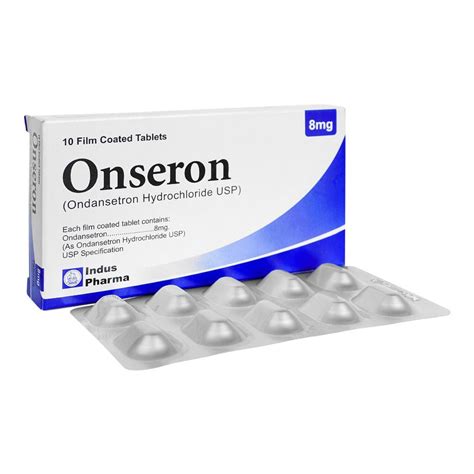 Purchase Onseron Tablet 8mg 10 Tablets Online At Best Price In
