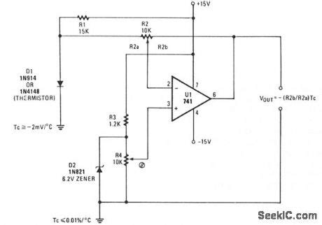 THERMOMETER ADAPTER Power Supply Circuit Circuit Diagram SeekIC Com