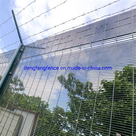 Cheap Powder Coated High Security Anti Climb Mesh Metal Fence China Fencing And Metal Fence