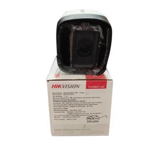 Hikvision DS CE DOT ITPF Turbo HD Camera At Rs Piece Hikvision Bullet Camera In Aligarh