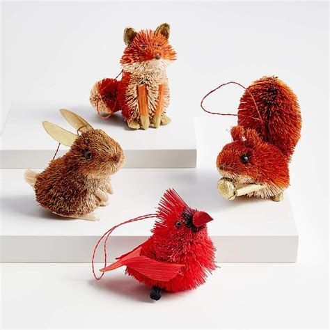 Buri Woodland Ornaments