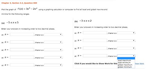 Solved Chapter Section Question Plot The Graph Chegg