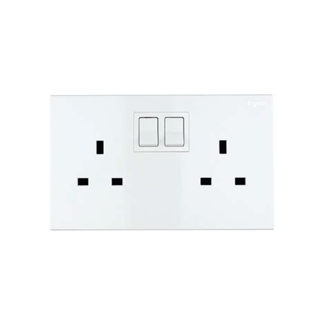 Legrand Galion 13a Double Sso Socket Azora