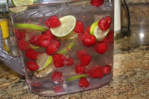 Simply Made With Love Raspberry Lime Water