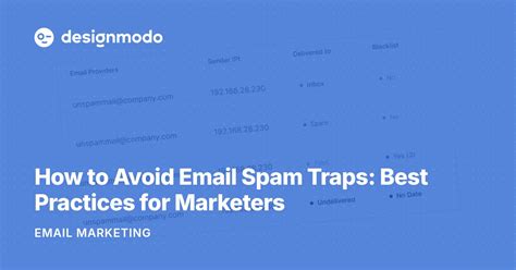 How To Avoid Email Spam Traps Best Practices For Marketers