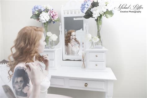 Evie Red Head Boudoir Photography Model In Melbourne