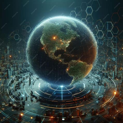 Premium Photo 3d The Subdermal Biomorphic Map Of The Planet World Map