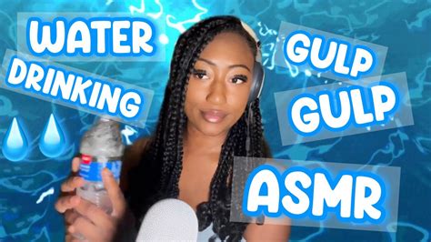 Water Drinking Asmr Gulp Gulp Youtube