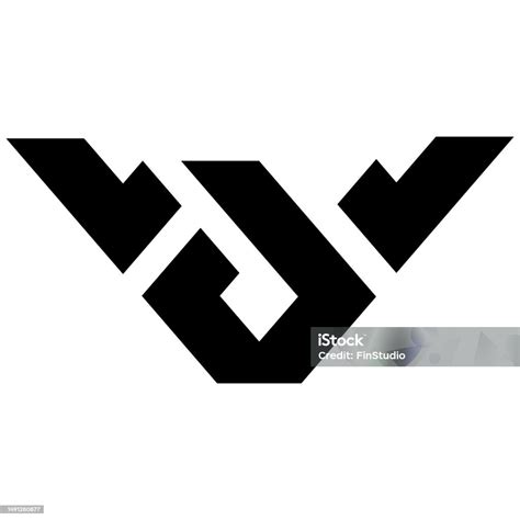 Professional Innovative Initial Wj Logo And Jw Logo Letter Wj Or Jw