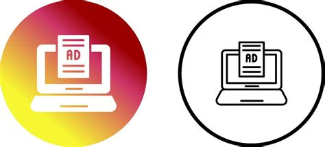 Internet Ads Vector Icon 42476392 Vector Art At Vecteezy