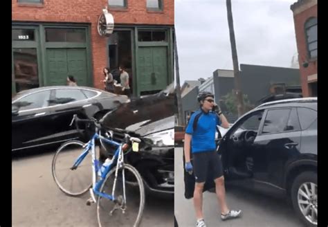Cyclist Spots Wifes Stolen Car In Traffic Leading To Arrest Of Thief