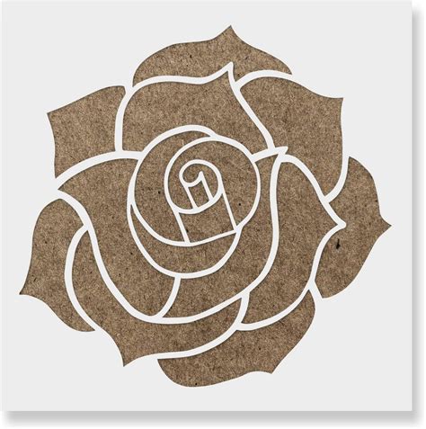 Reusable Rose Stencil For Crafts And Decorations Liberia Ubuy