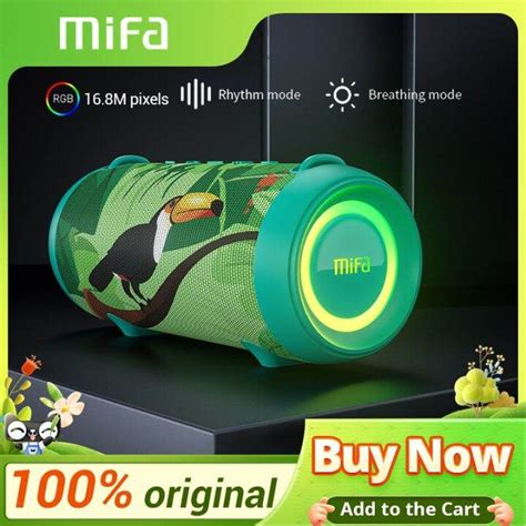 Mifa A90 Green Bluetooth Speaker 60w Power Output Bluetooth Speaker