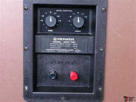Pioneer HPM 700 Speakers Monitors Photo 272601 Canuck Audio Mart