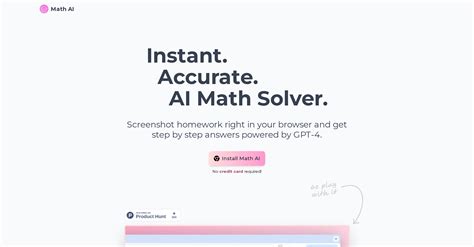 Math Ai Ai Tool For Math Problems