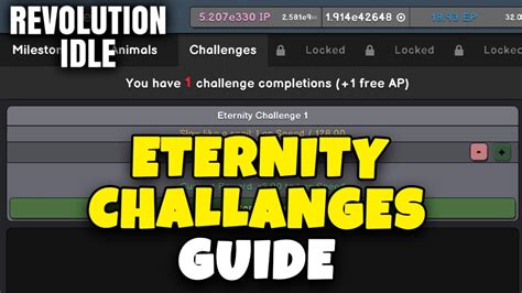 File Revolution Idle Eternity Challanges Guide Game Vault