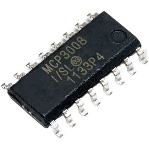 MCP3008 I SL SOP16 SPI Serial Interface Analog To Digital Converter IC