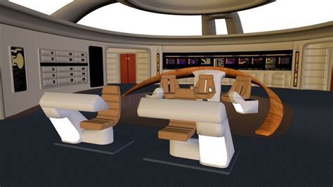 Amazing 3d Model Of The Enterprise Ds Bridge Its Like Being There
