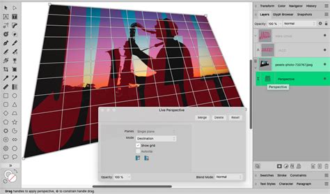 applying a mesh warp to a pixel layer designer v2 desktop questions