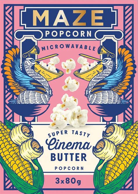 Maze Popcorn Cinema Butter Popcorn Chips Popcorn And Nötter Snacks