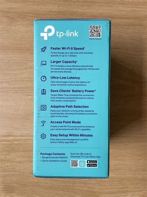 Tp Link Wi Fi 6 Range Extender Computers And Tech Parts And Accessories Networking On Carousell