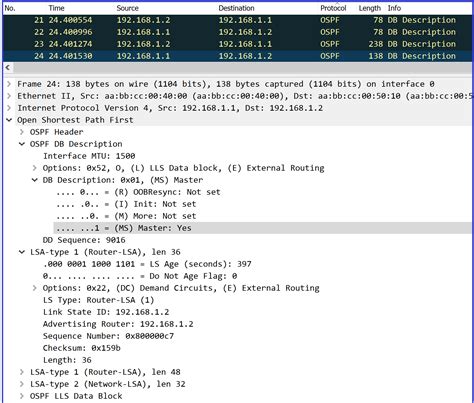 Ospf Header Format And Packets Types [explained With Wireshark Captures] Learn Duty