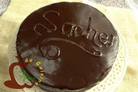 Sachertorte Recette Gateau Autrichien Au Chocolat Amour De Cuisine
