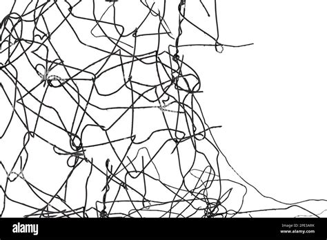 The Texture Of The Metal Mesh Torn Destroyed Broken Metal Mesh On A