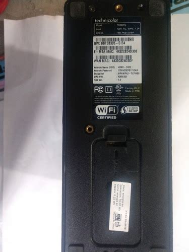 Technicolor Router Tc C Huntervvti