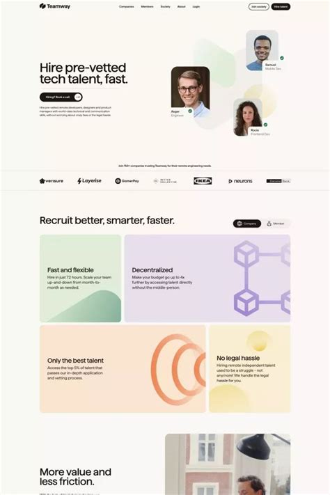 Teamway Build Faster With World Class Tech Teams On Land Book Get