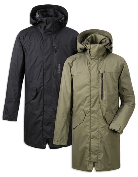 Mens Long Waterproof Coats Hollands Country Clothing
