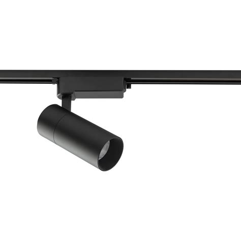 Czarny Reflektor Do Oświetlenia Szynowego 1 Fazowego 4000k
