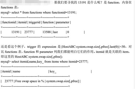 Zabbix数据库表结构解析 Shangshanyang 博客园 Zabbix数据库表结构解析 Shangshanyang 博客园