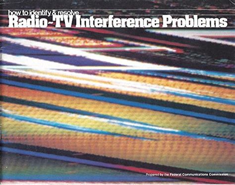 How To Identify And Resolve Radio Tv Interference Problems U S Federal Communications