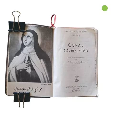 Obras Completas De Santa Teresa De Jesús