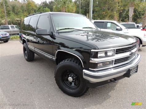 1999 Onyx Black Chevrolet Tahoe Lt 4x4 72766413 Car