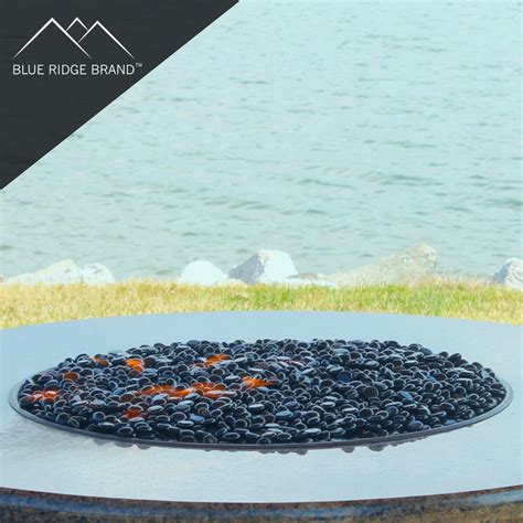Black Fire Glass Professional Grade Fire Pit Glass Etsy