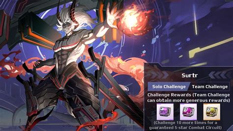 Aeons Echo Can A Free To Play Solo Surtr Hard Mode 5 Star Circuit