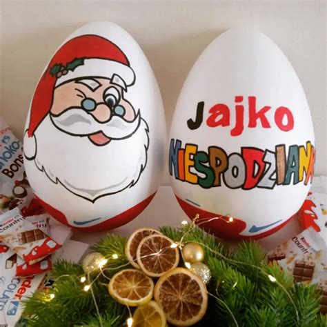 JAJKO XXL NIESPODZIANKA KINDER MIKOŁAJ PUSTE 14594511272 oficjalne