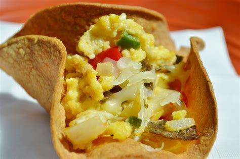 Sweet Morris Migas In A Taco Bowl