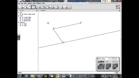 How To Make A Parallelogram On Geogebra Youtube