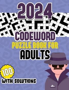 2024 Codeword Puzzle Book For Adults Book By Brian B Marshall