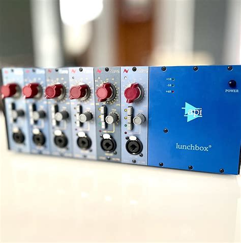 AMS Neve API 500 Series Lunchbox With 6 Neve 1073LB Reverb Australia