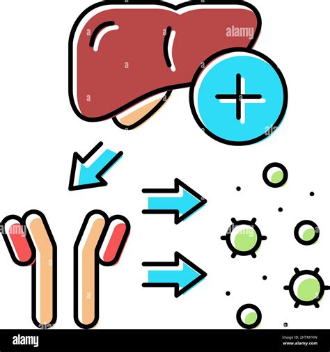 Complement System Color Icon Vector Illustration Stock Vector Image