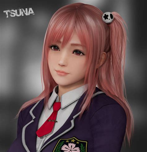Honoka Portrait By Otsunao Portrait Dead Or Alive Art Cute Icons