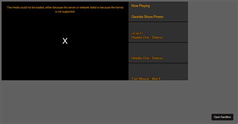 Videojs Playlist Ui Examples Codesandbox